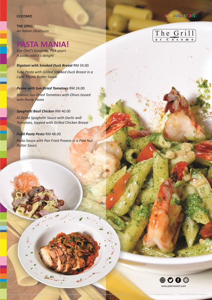 PASTA MANIA! | Palm Resort